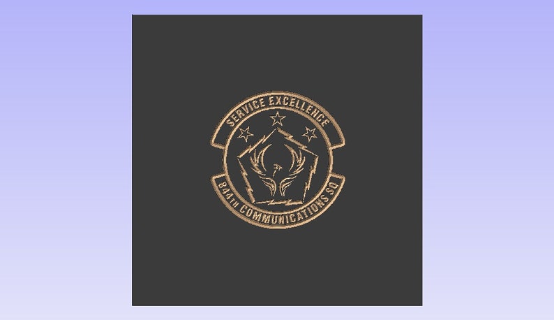 844th COMMUNICATIONS SQ Emblem. SVG File, Download Svg File - Etsy