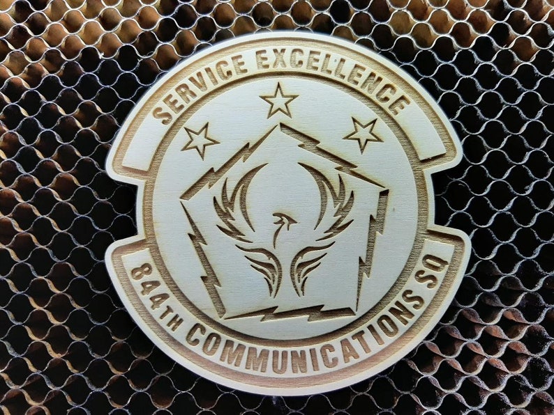 844th COMMUNICATIONS SQ Emblem. SVG File, Download Svg File - Etsy