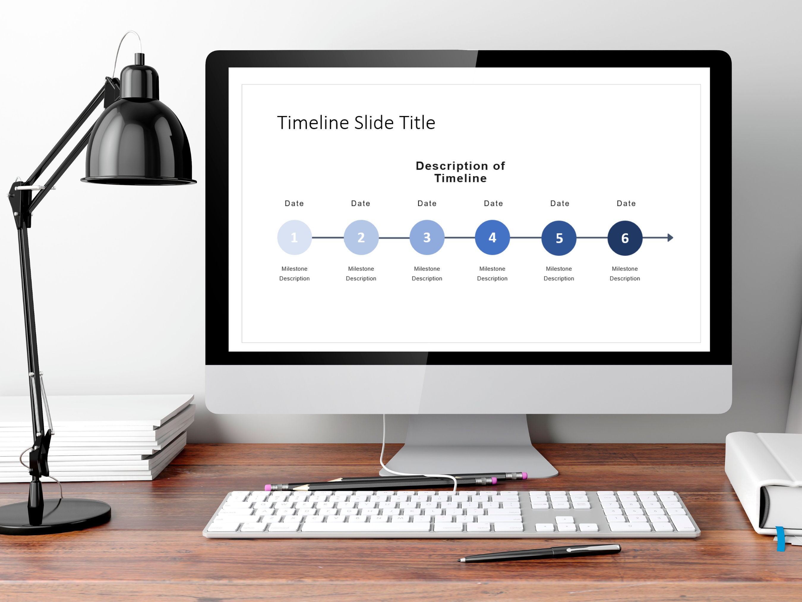 Timeline Powerpoint Slide Bundle - Etsy