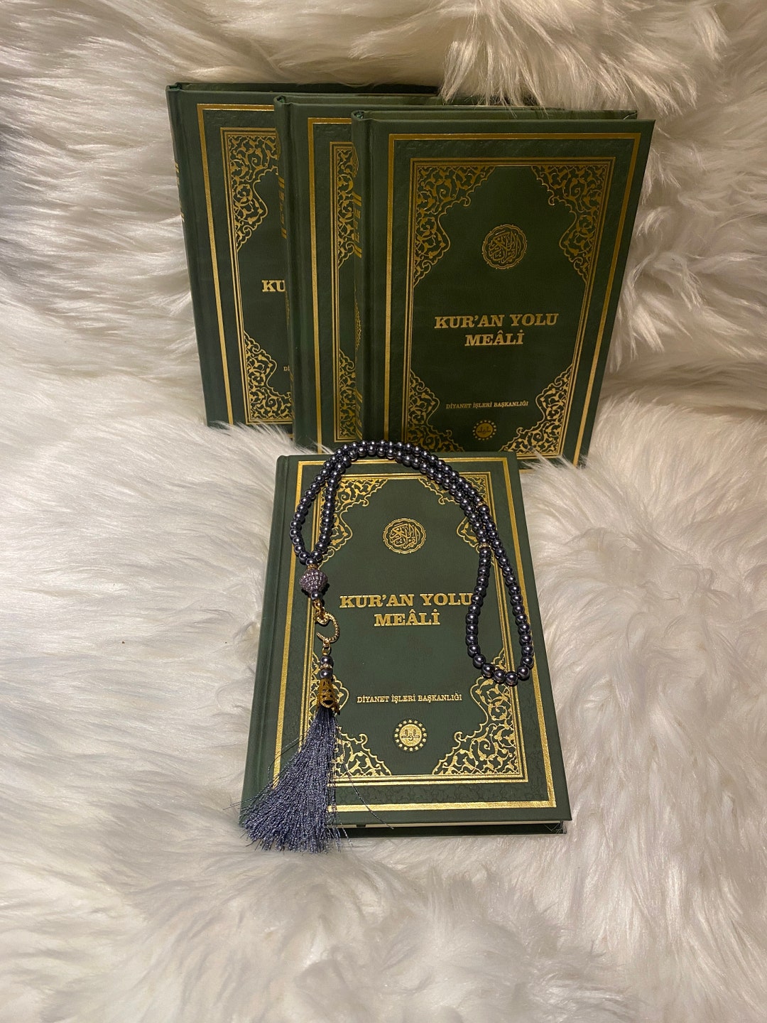 Arabic Turkish Quran Book: Islamic Religious Gift With Tasbeeh - Etsy