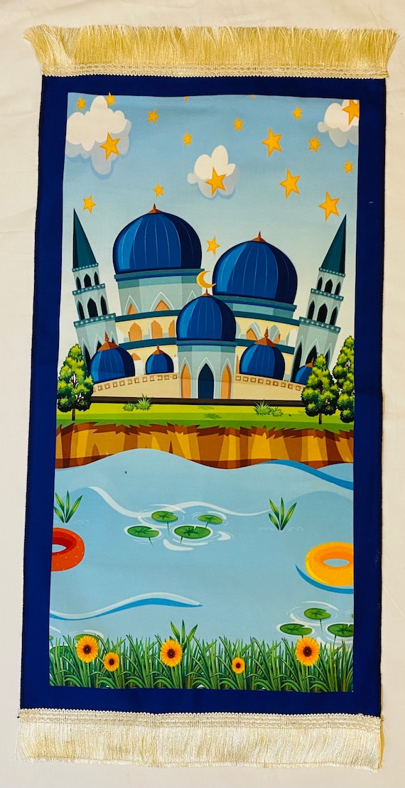 Kids Prayer Mat Lovely Kids Prayer Rug Light Premium Quality - Etsy