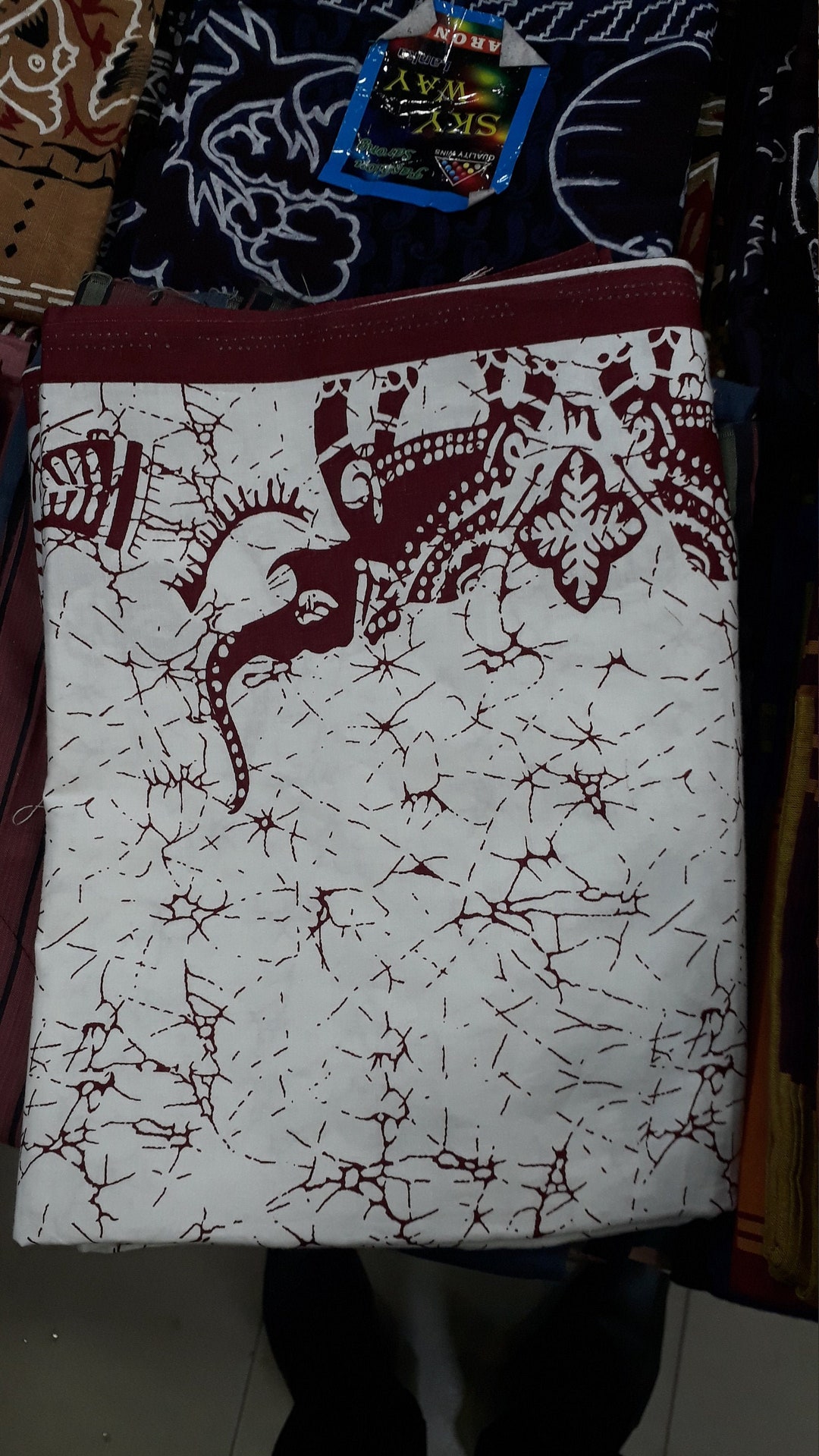 Casual High Quality Batik Sarong Handmade Original Ceylon - Etsy