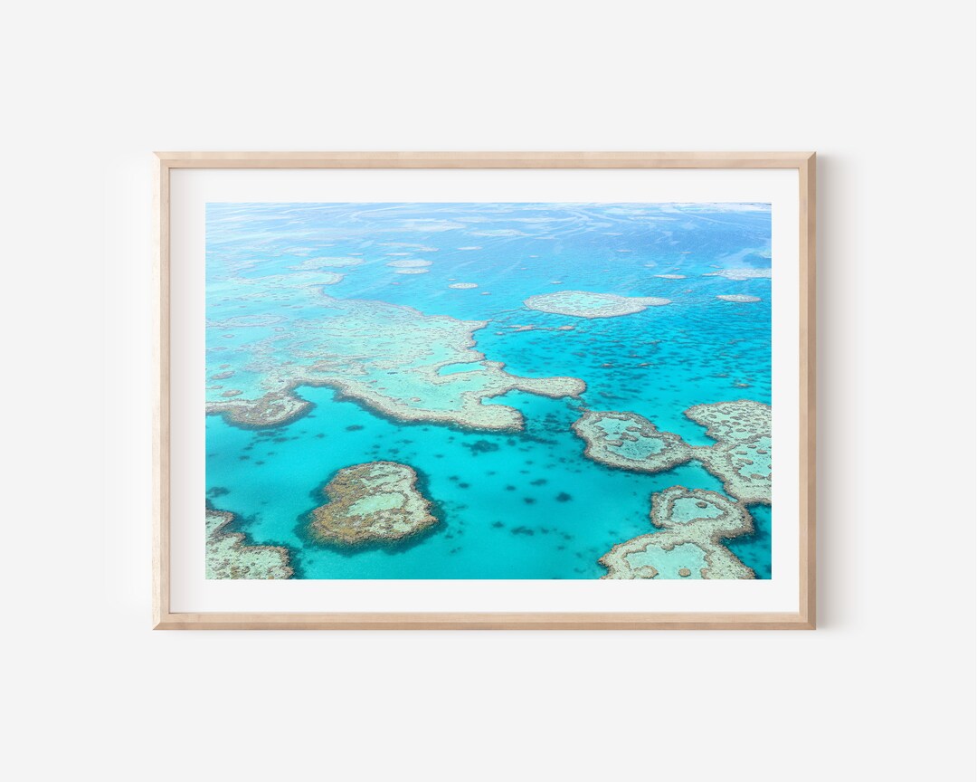 Australia Travel Photography Prints, Great Barrier Reef Wall Art ...