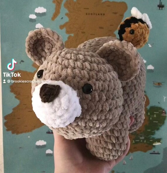 Honey Bear PDF PATTERN ONLY | Etsy