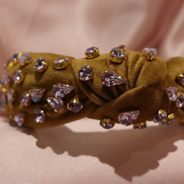 Jeweled Headband - Etsy