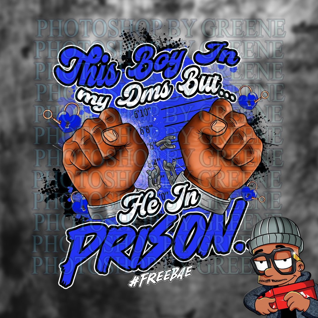 My Dms Prison Blue - Etsy