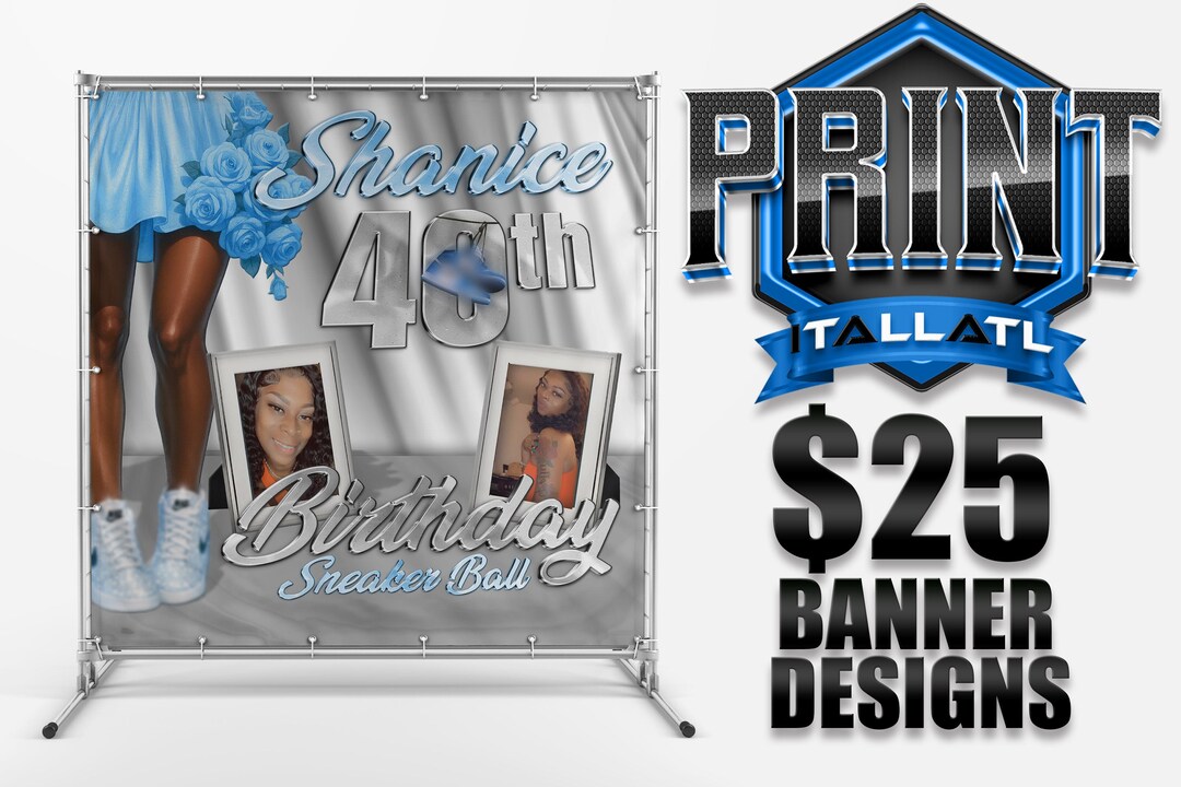 Custom Digital Banner File - Etsy