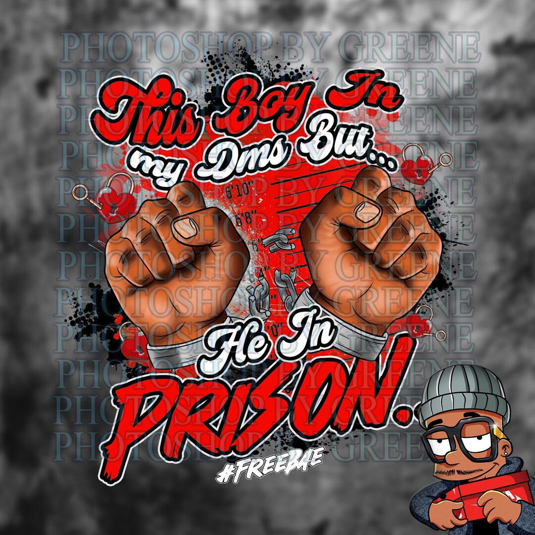 My Dms Prison Red - Etsy
