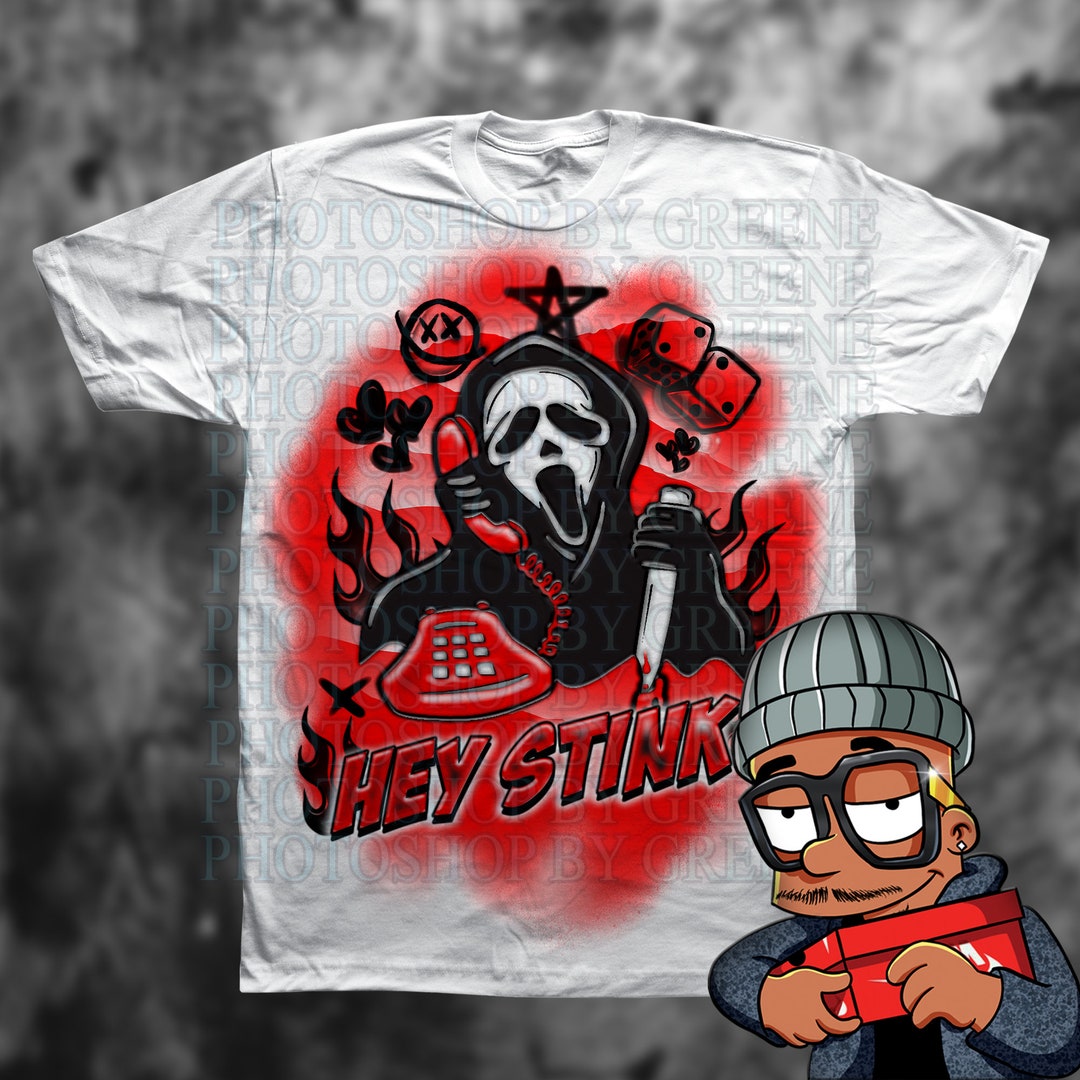 HEY STINK RED - Etsy