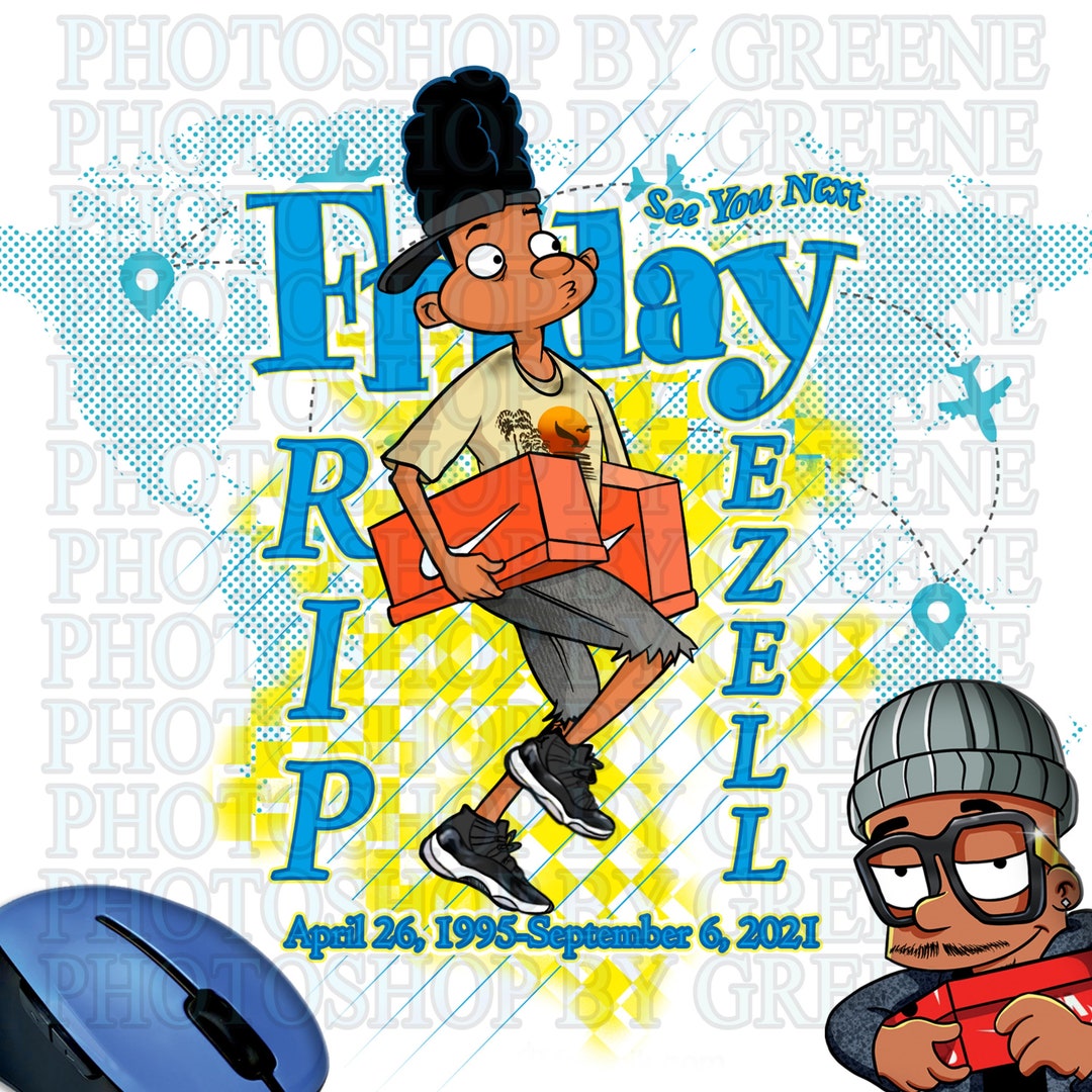 Gerald FRIDAY EZELL ILLUSTRATION - Etsy