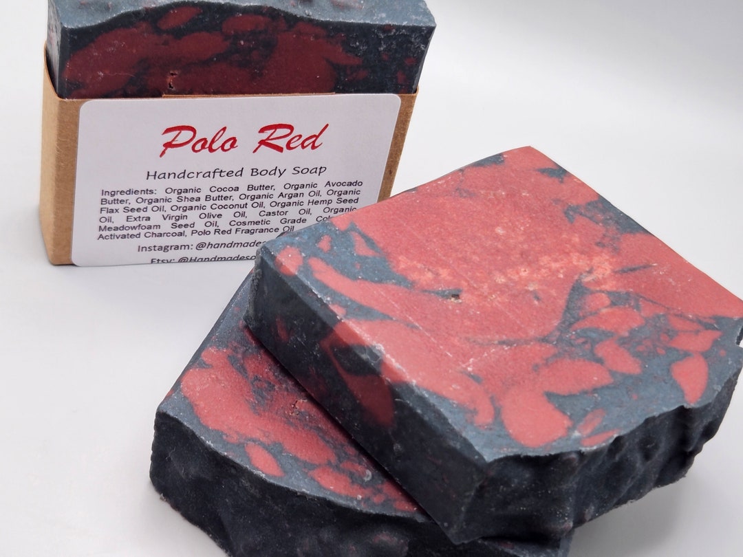 Polo Red Artisan Soap / Men's Collection/ Handcrafted Natural Soap ...