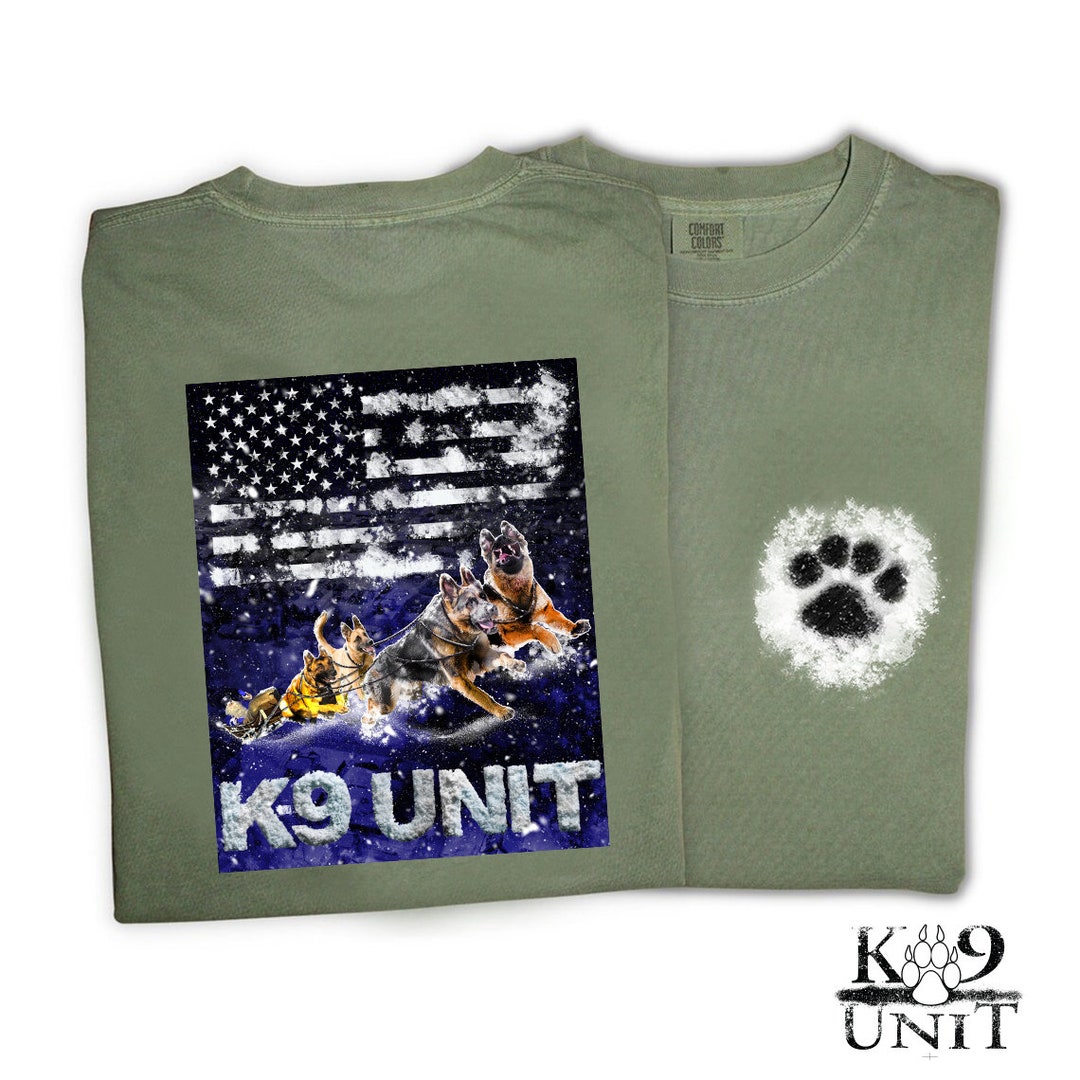 Police Dog Canine Unit - USA Santa Claus Sled K9 Unit" Police K9, K9 ...