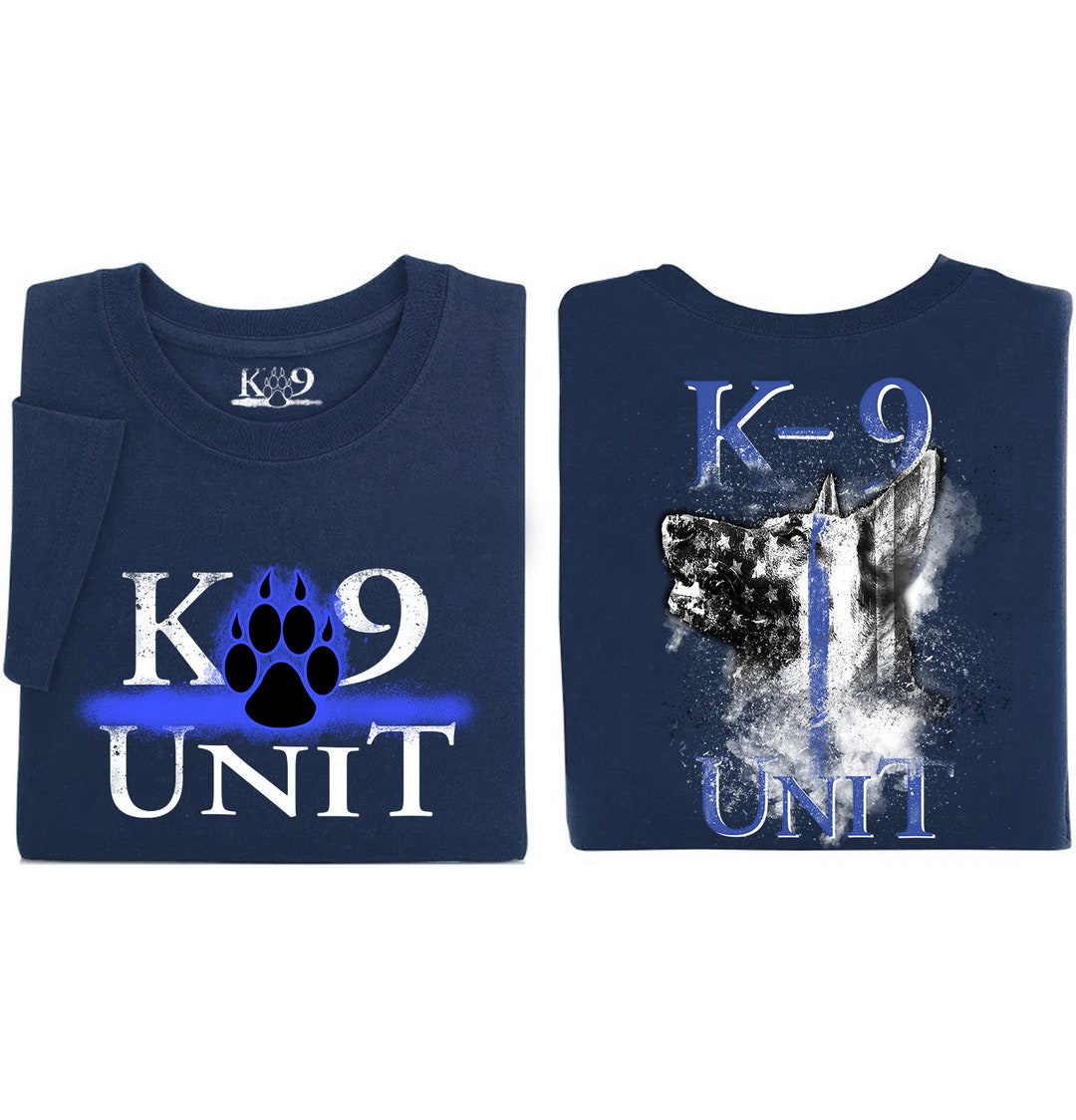 K9 Unit "belgian Malinois" Police K9, K9 Trainer, K9 Unit Shirt, K9 ...