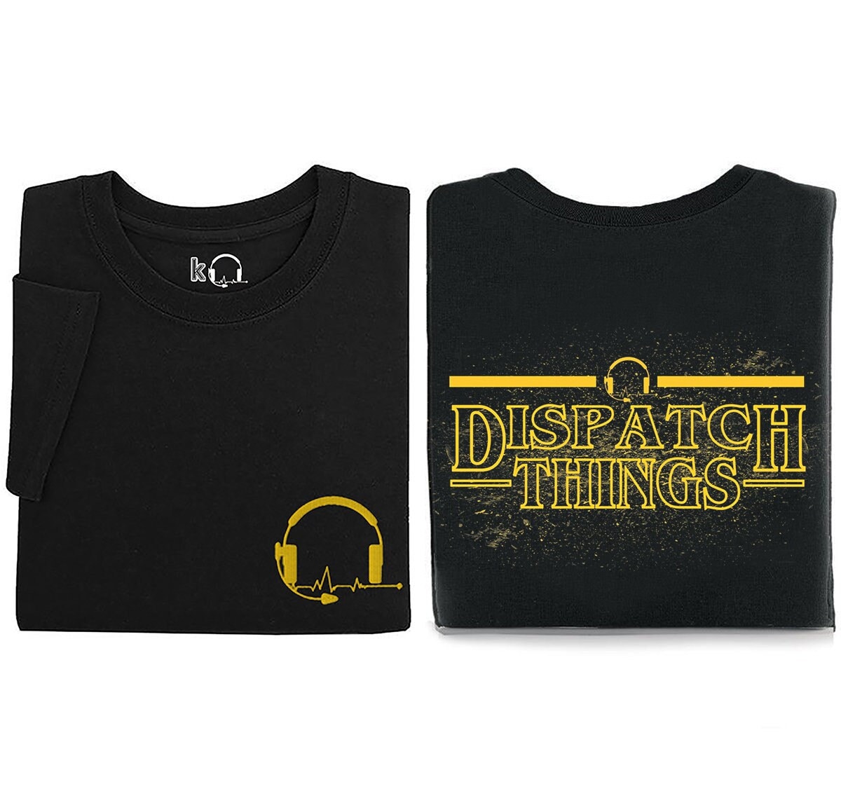 Dispatch "dispatch Things" Dispatch, Dispatcher Hoodie, Gold Line ...
