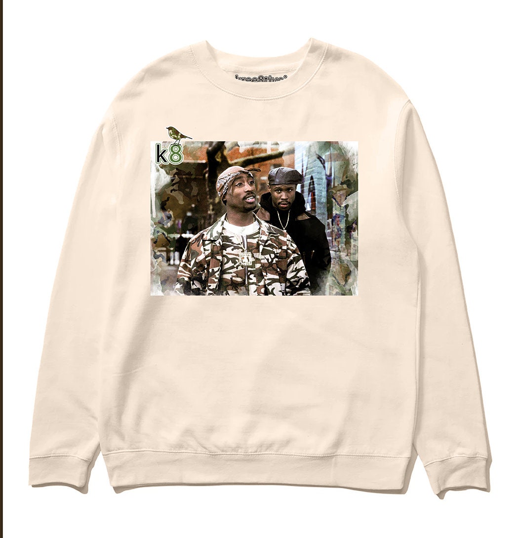 Kree8tions Streetwear Crewneck Birdie 2pac Hip Hop Above - Etsy España