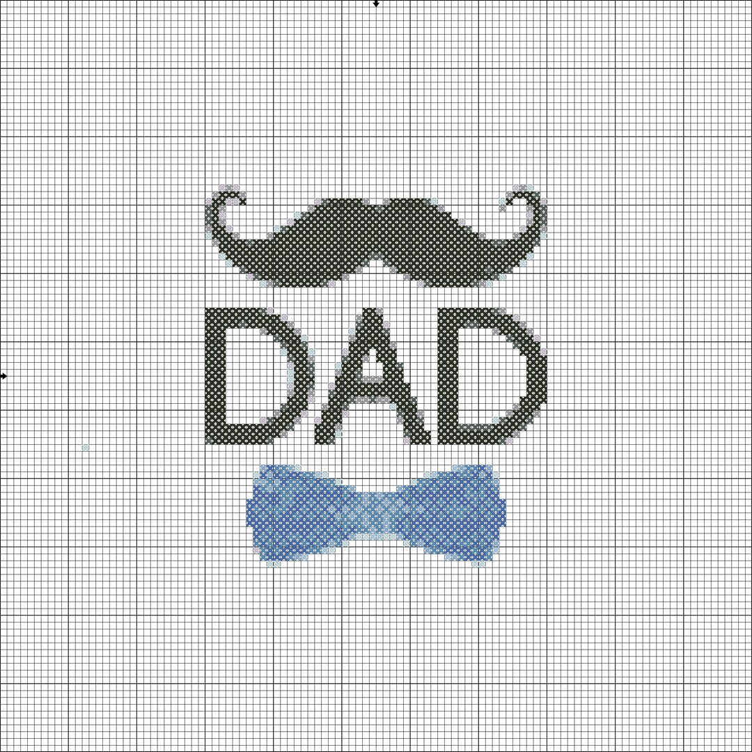 Father's Day Cross Stitch Pattern PDF Gift for Dad Cross Stitch Super ...