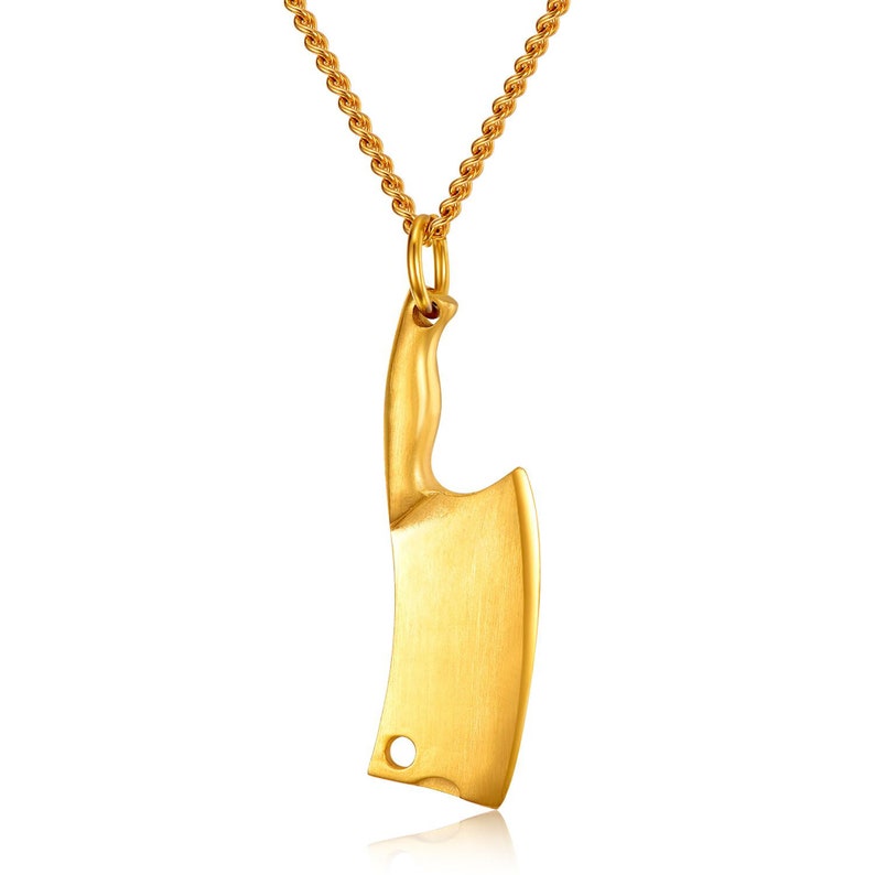 Personalized Meat Cleaver Necklace Custom Chef Gift - Etsy Canada