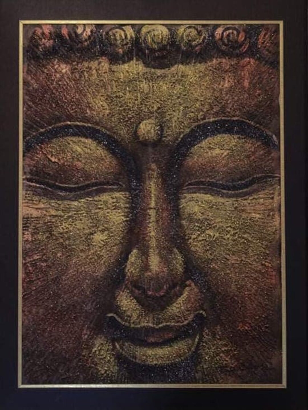 Buddhist Sand Texture Painting - Etsy