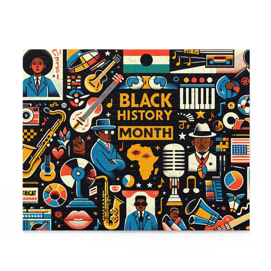 Black History Month Jigsaw Puzzle for Adults | African American Culture ...