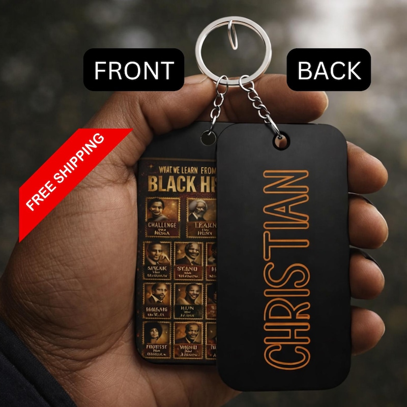 Custom Heritage Keychain - Etsy