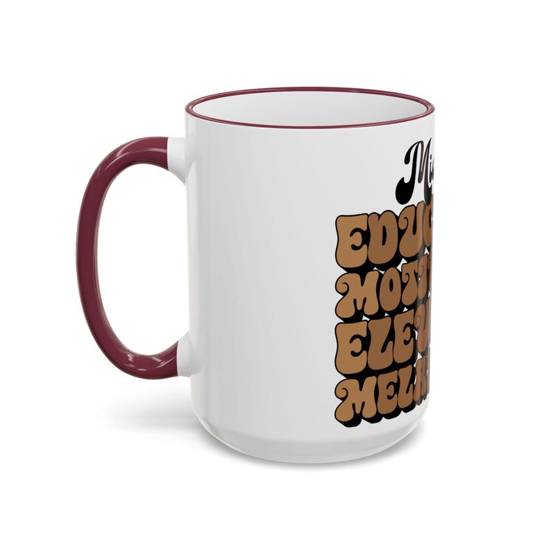 Custom African American Melanin Mug | Accent Rim & Handle Mug for ...
