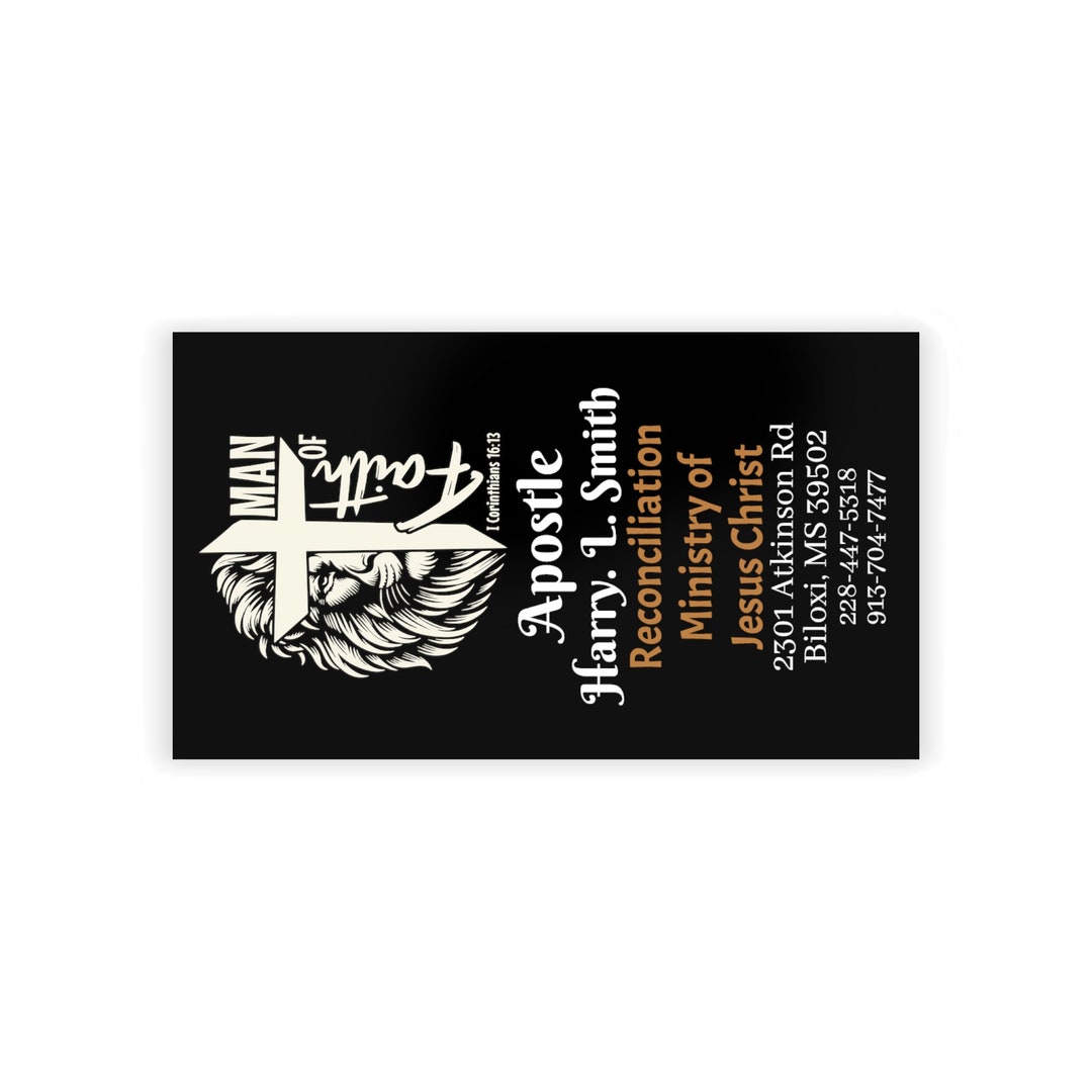 Custom Christian Business Cards Bible Verse Custom Business Cards ...