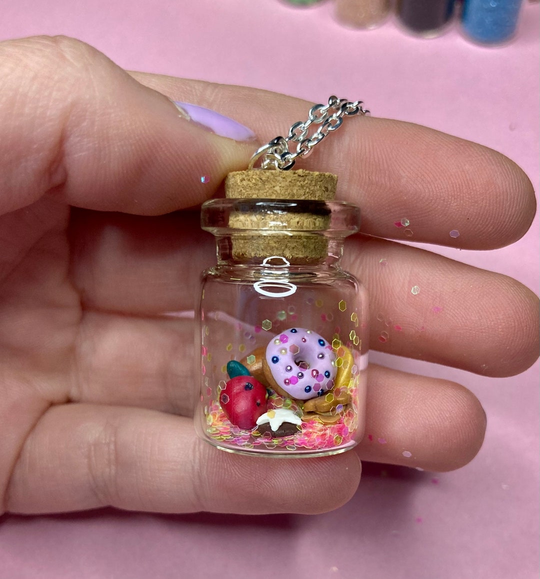 Kit DIY Pendant / Polymer Clay Sweets / Personalized Pendant DIY ...