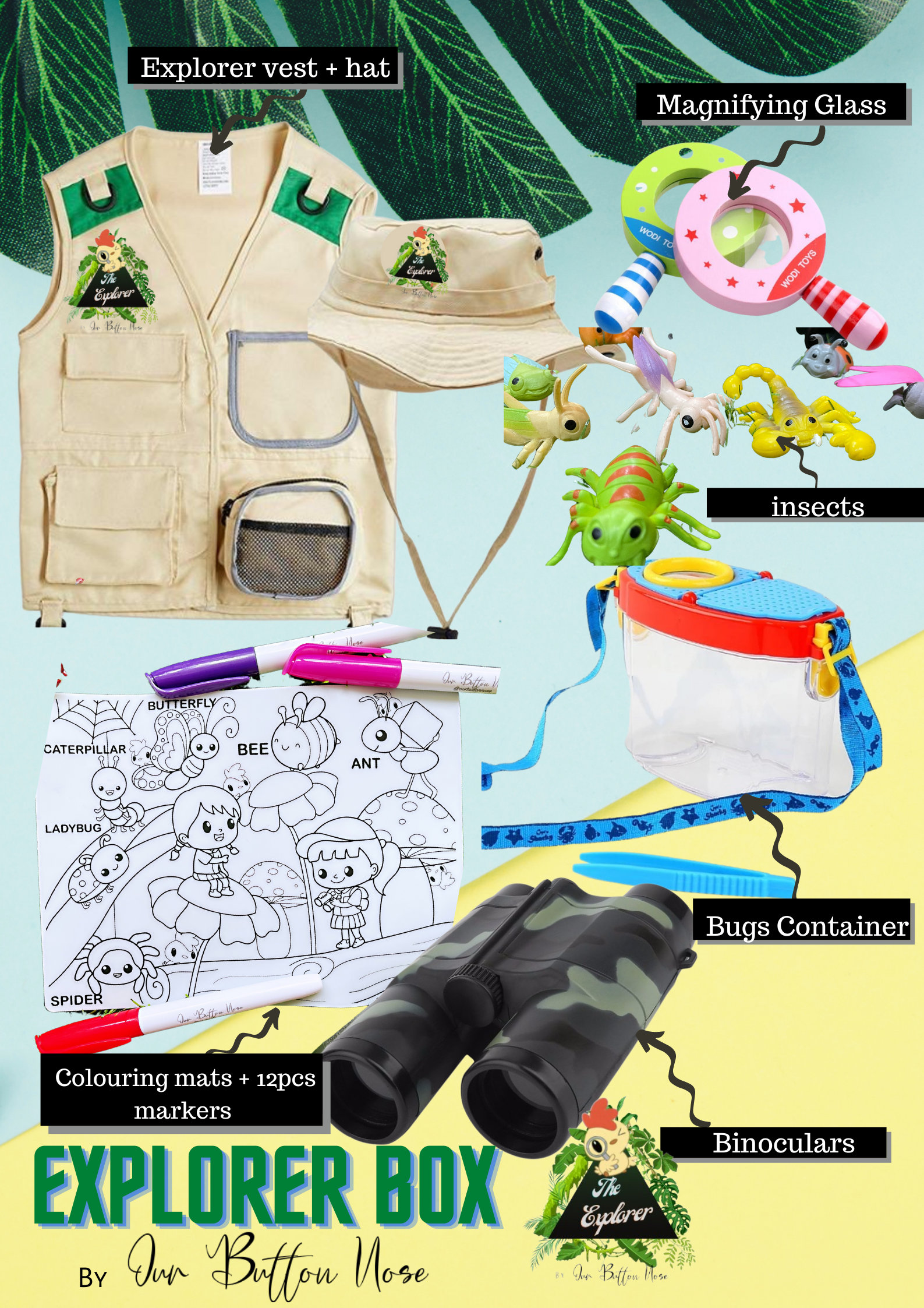 Outdoor Bugs Explorer Kit - Etsy