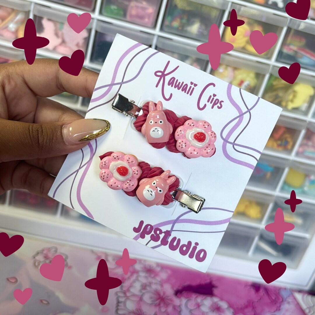 Totoro Hair Clip / Sanrio and Kawaii Hair Clip - Etsy