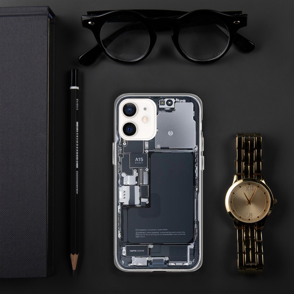 Unique Case for Iphone, 13 and Above, PCB Realistic, Circuitry, Circuit ...