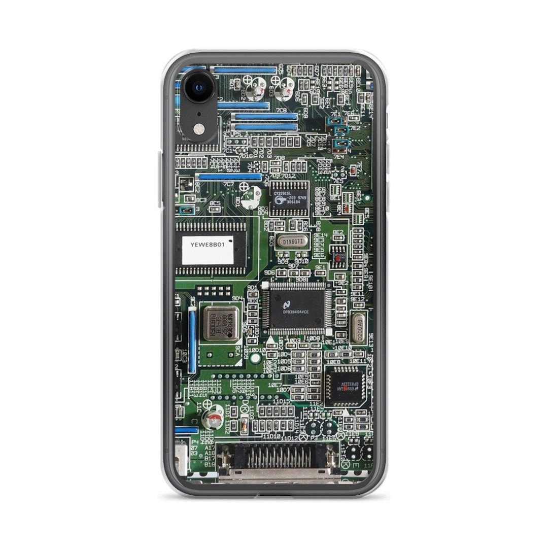 Unique Case for iPhone 12 and Above, Realistic, Circuitry, Circuit ...