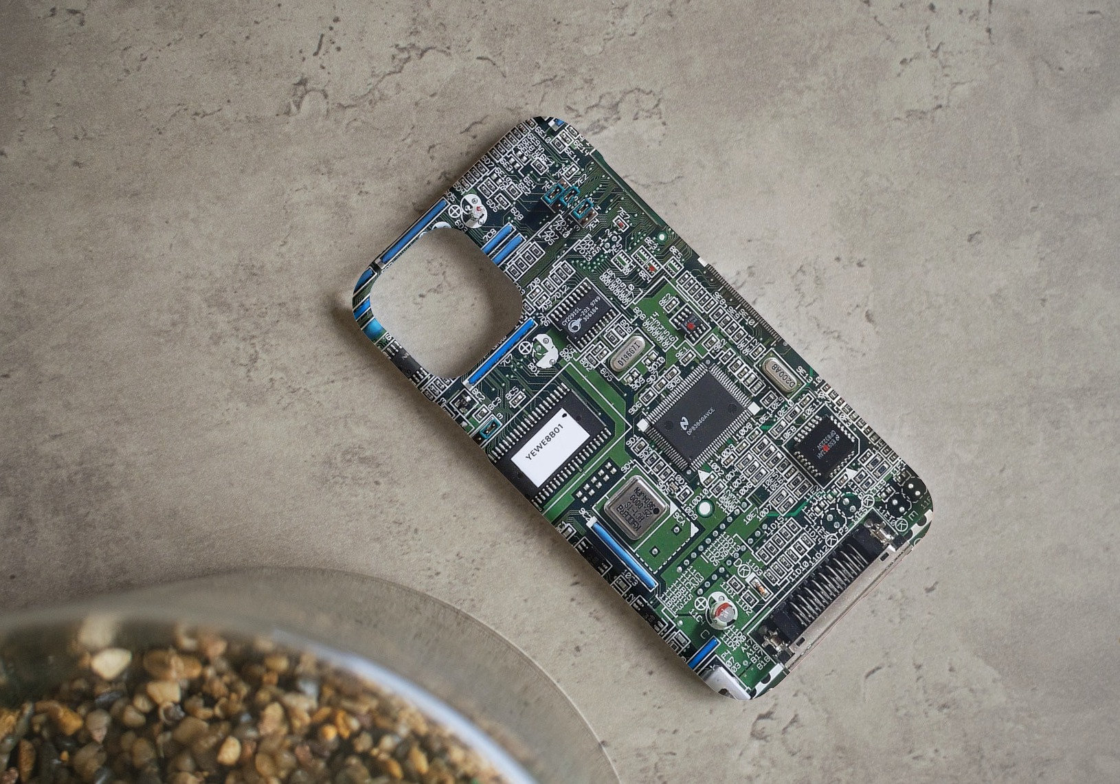 Unique Case for iPhone 12 and Above, Realistic, Circuitry, Circuit ...