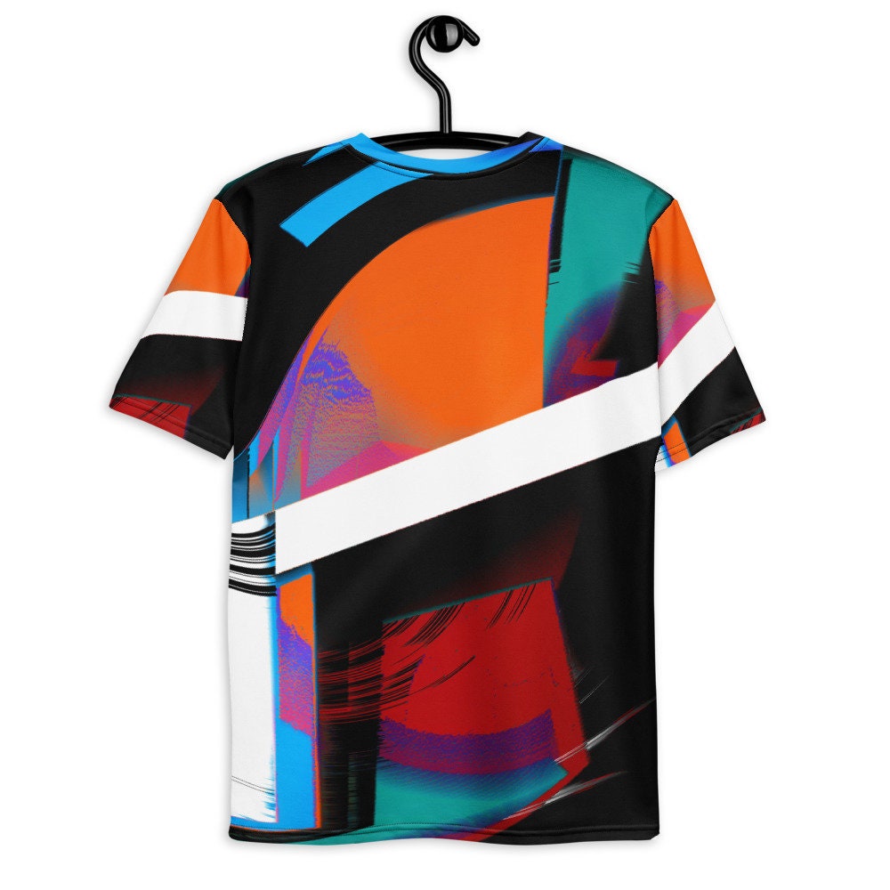 T-shirt All-over Print Unisex Geometric Design Highly - Etsy UK