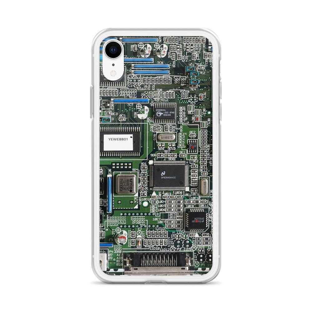 Unique Case for iPhone 12 and Above, Realistic, Circuitry, Circuit ...