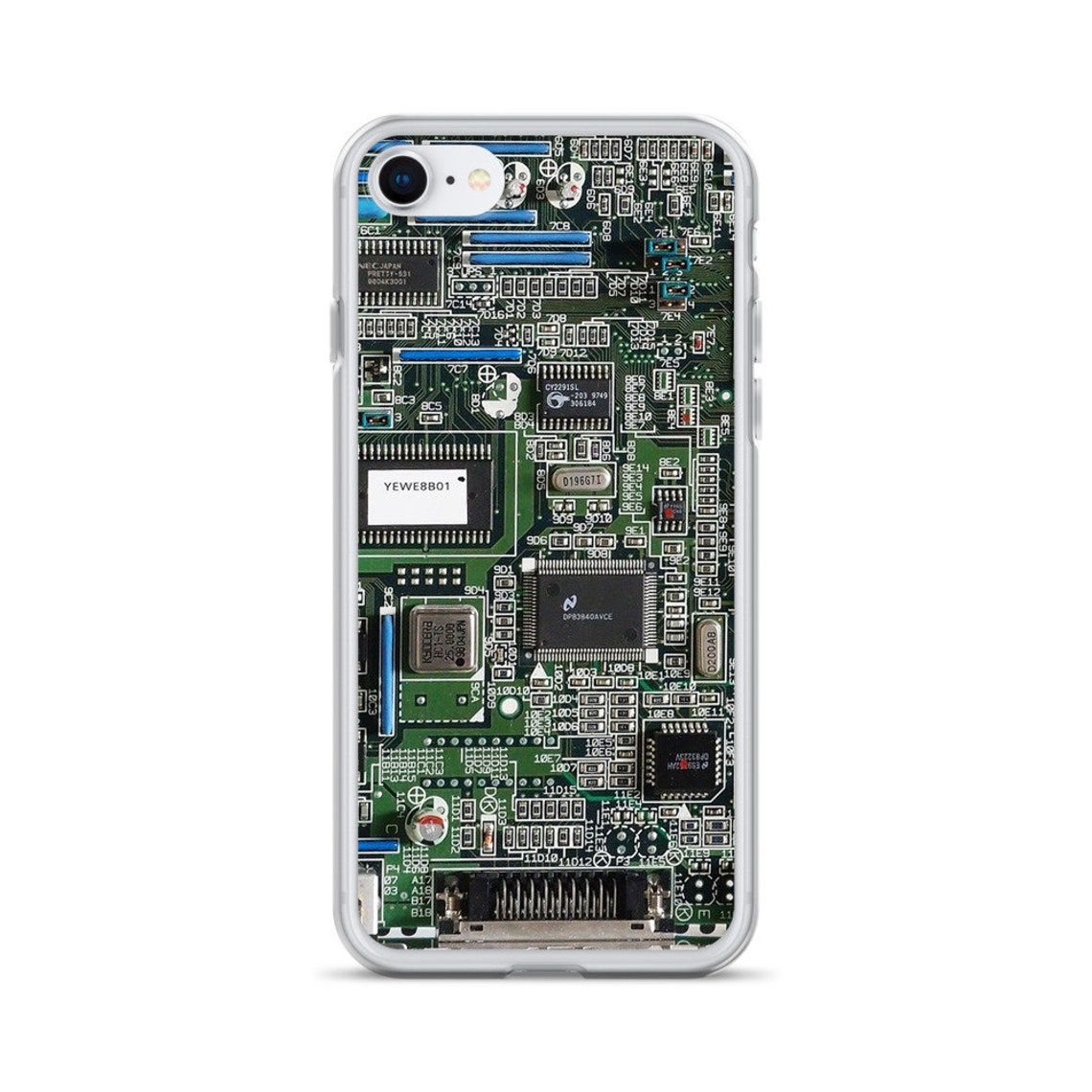 Unique Case for iPhone 12 and Above, Realistic, Circuitry, Circuit ...