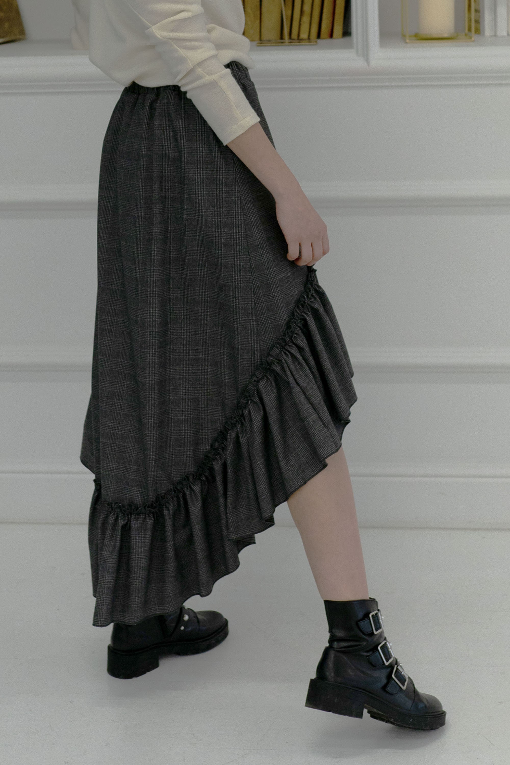 Tamara Ruffled High Low Skirt PDF Sewing Pattern EU 34-44 - Etsy