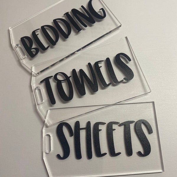 Storage Tub Labels - Etsy