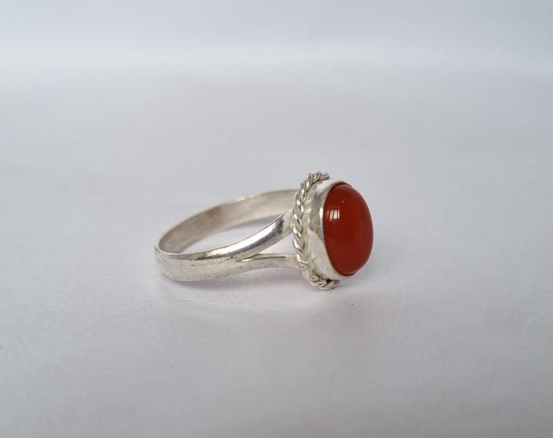 Natural Red Aqeeq agate Ring, Aqeeq Ring ,red Agate Ring, Yemeni Aqeeq Ring,aqeek Ring,islamic ...