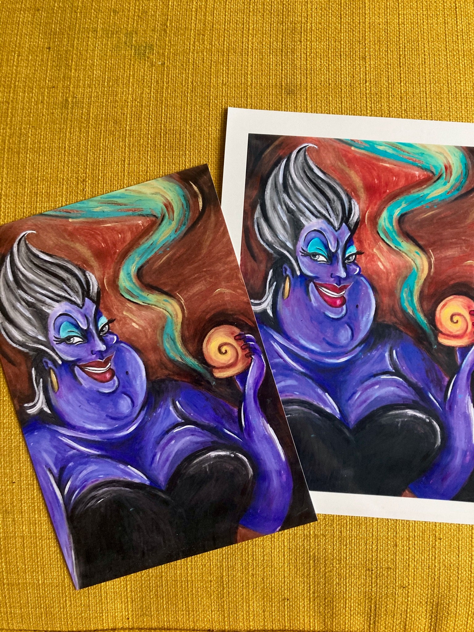 Disney Ursula Art Print - Etsy