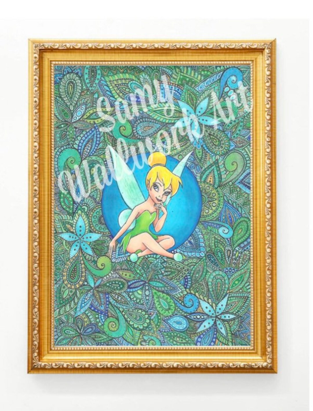 Disney Tinkerbell Art Print - Etsy