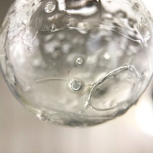 Ball With Transparent Glass Sand Decorative Ball to Hang for Christmas ...
