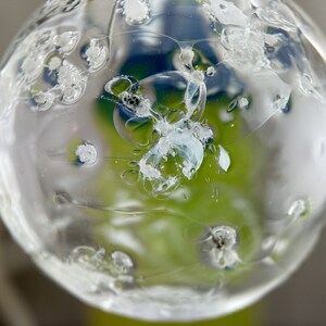 Ball With Transparent Glass Sand Decorative Ball to Hang for Christmas ...
