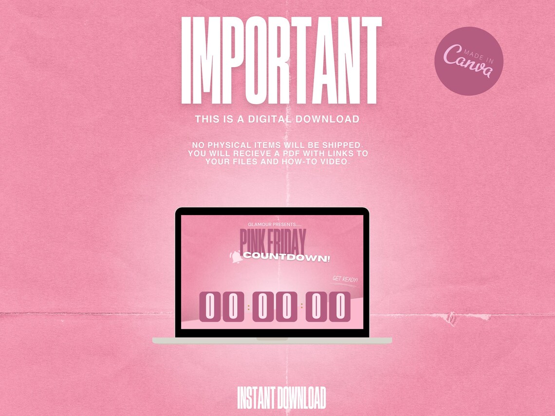 Pink Friday Flyer, Black Friday Template, Black Friday Sale, Hair Sale ...
