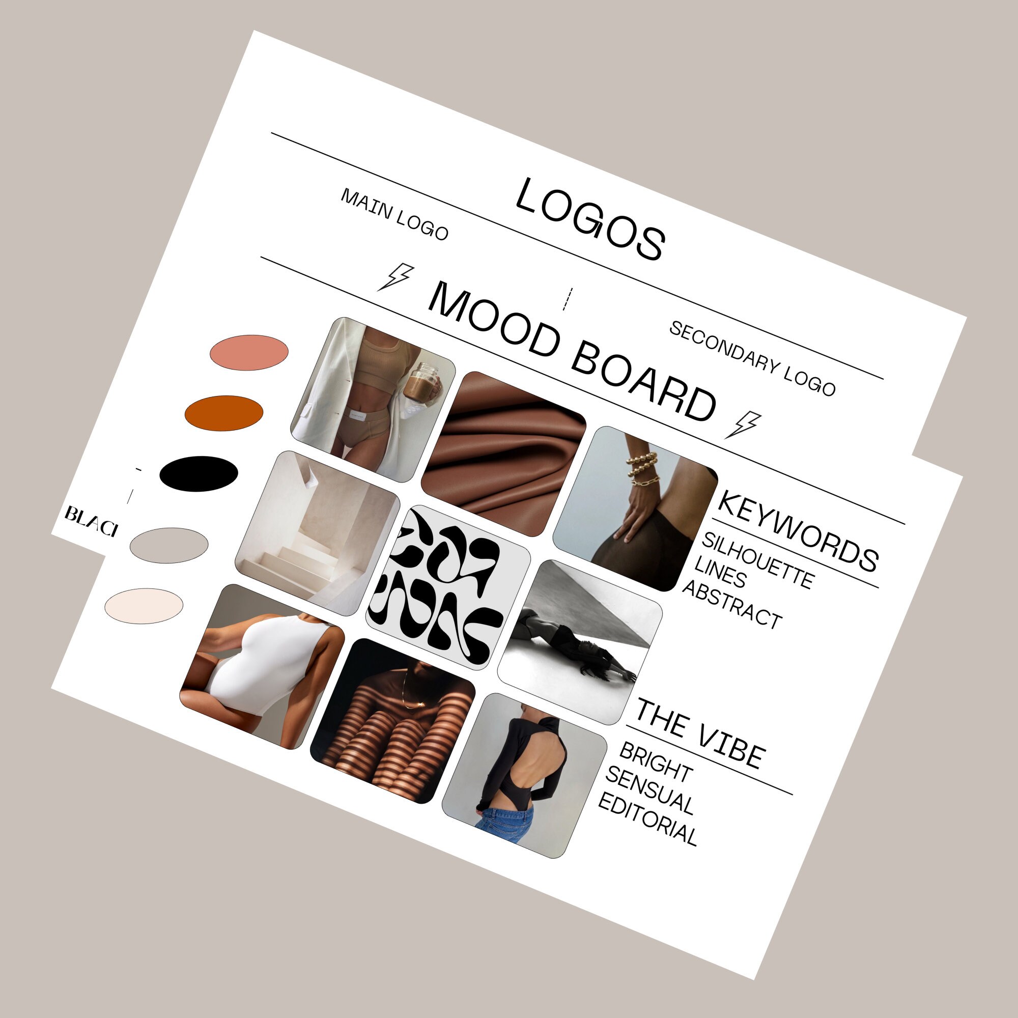 Semi-custom Brand Kit - Etsy