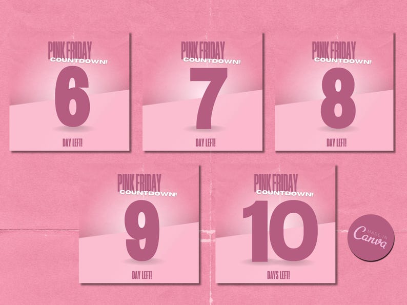 Pink Friday Flyer, Black Friday Template, Black Friday Sale, Hair Sale ...