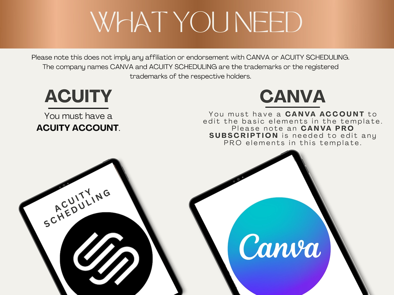 Acuity Scheduling Template, Acuity Booking Template, Acuity Template ...