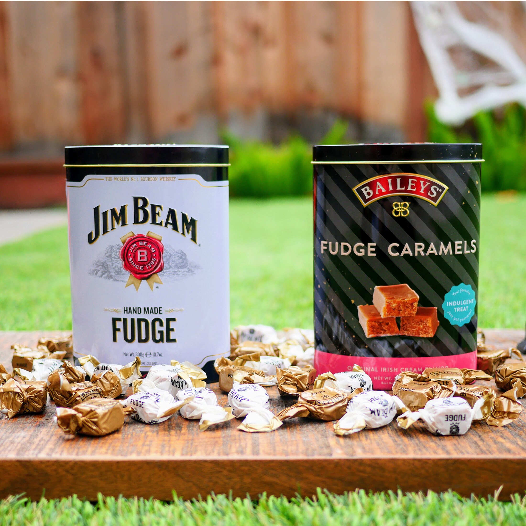 Jim Beam and Baileys Fudge Caramel Tin Bundle - Etsy