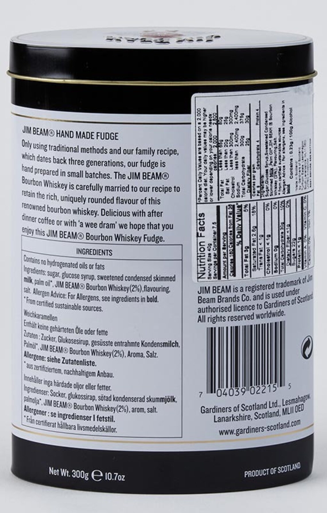 Jim Beam and Baileys Fudge Caramel Tin Bundle - Etsy