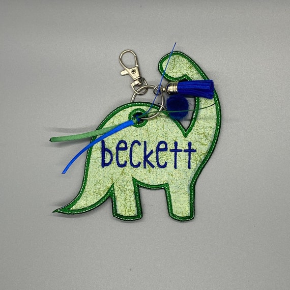 Dino Bag Tag Back to School Supplies Kids Lunch Box - Etsy