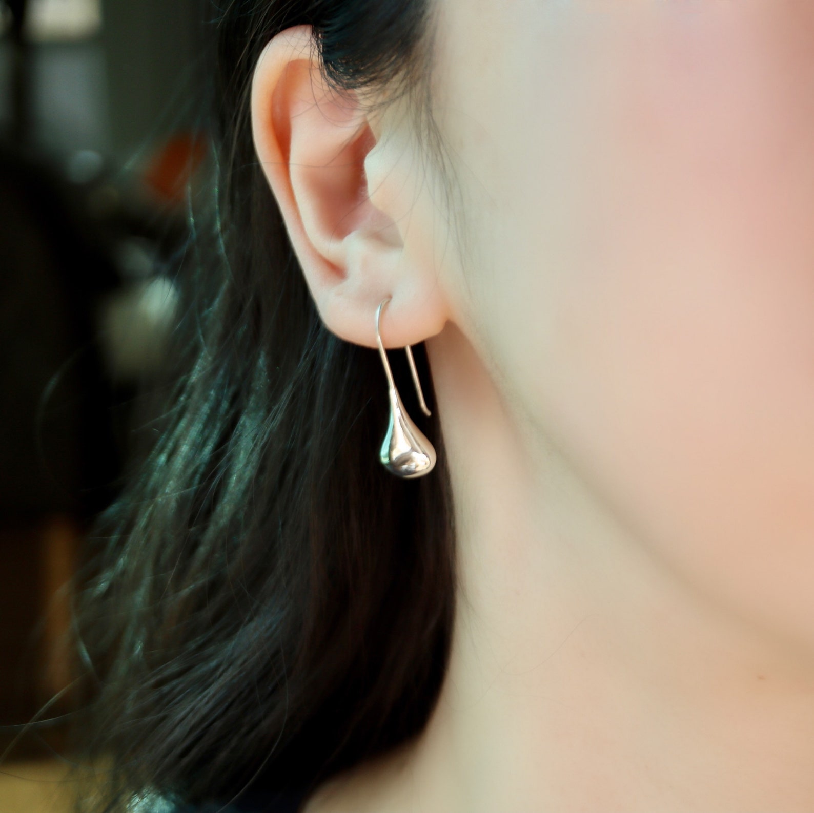 Liquid Drop Earrings, Streetwear Jewelry, Cool Earrings, Bic Earrings ...